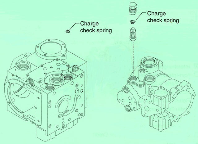 Sundstrand Sauer Danfoss Series 40 M46 Charge Check Valve – Hydrostatic Transmission Service, LLC