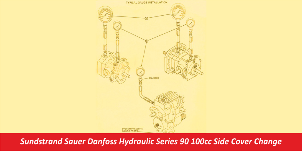 Sundstrand Sauer Danfoss Hydraulic Series 90 100cc Side Cover Change – Hydrostatic Transmission ...