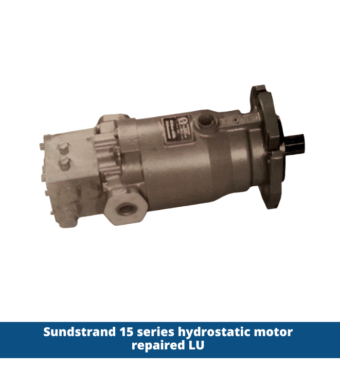 Sundstrand 15 series hydrostatic motor repaired LU – Hydrostatic Transmission Service, LLC
