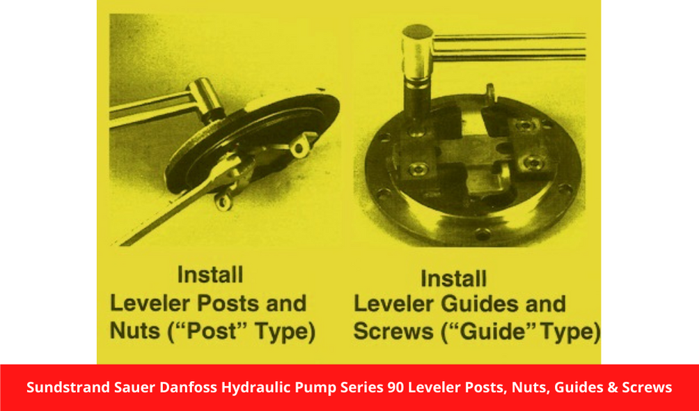 Sundstrand Sauer Danfoss Hydraulic Pump Series 90 Leveler Posts, Nuts, – Hydrostatic ...