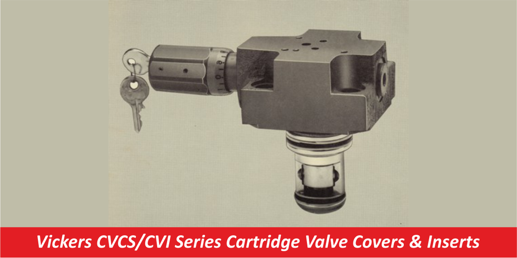 Vickers CVCS/CVI Series Cartridge Valve Covers & Inserts – Hydrostatic Transmission Service, LLC